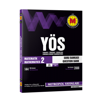 YÖS Mathematics-2 Question Bank With Summary Subjects (Beginner Level ...