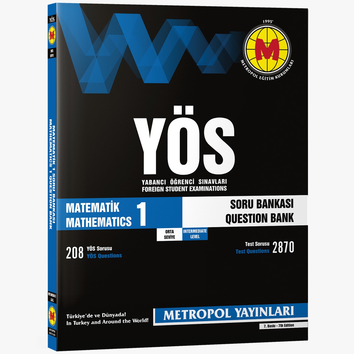 YÖS Mathematics-1 Question Bank With Summary Subjects (Beginner Level ...