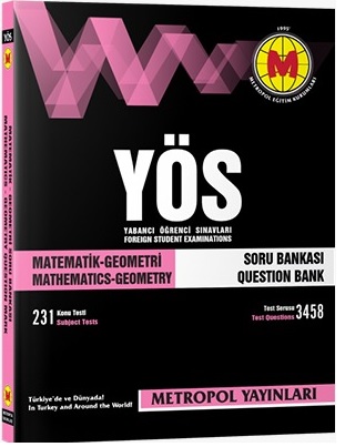 YÖS MATEMATİK-GEOMETRİ SORU BANKASI - Metropol Kursları
